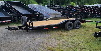 14k 20' Flatbed Trailer