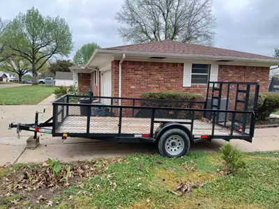 14x8 Foot Utility Trailer