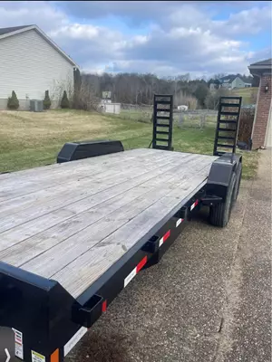 82" x 20' equipment trailer