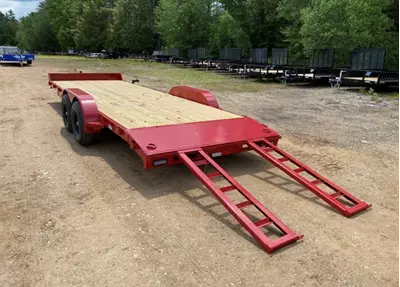 22’x7’ Rice Car Hauler w/ ramps