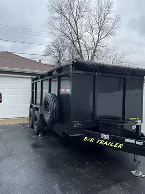 82” x 14’ x 4’ sides - Dump Trailer