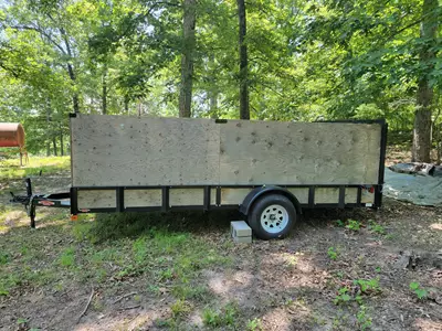 2021 Sky Utility Trailer 14Ft x 6.8Ft x 4Ft - Great for moving and Hauling!